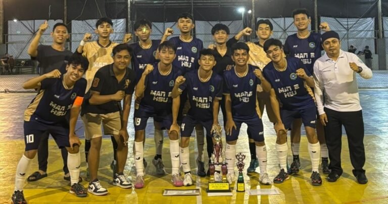 Tampil Gemilang di Banua 6, MAN 2 HSU Sabet Juara 1 AFK Futsal 2026 ...